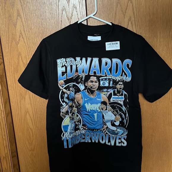 Shirts | Game Changers Anthony Edwards Black Tshirt | Poshmark